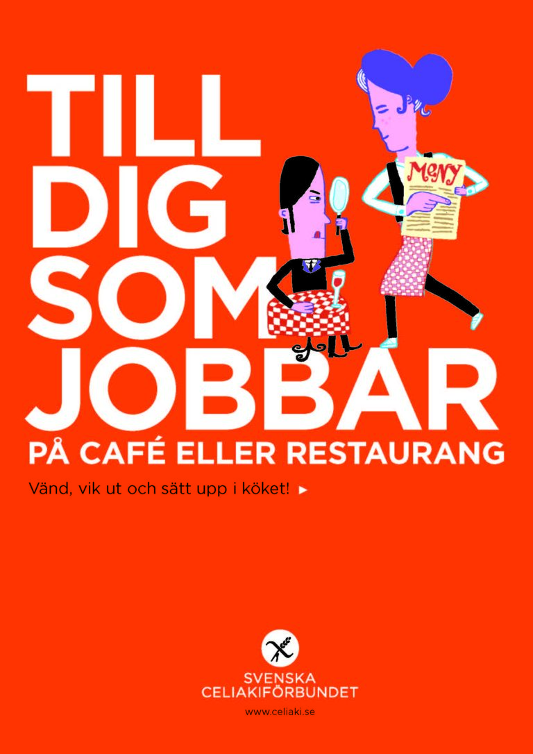 Informationsmaterial om celiaki Celiakiförbundet