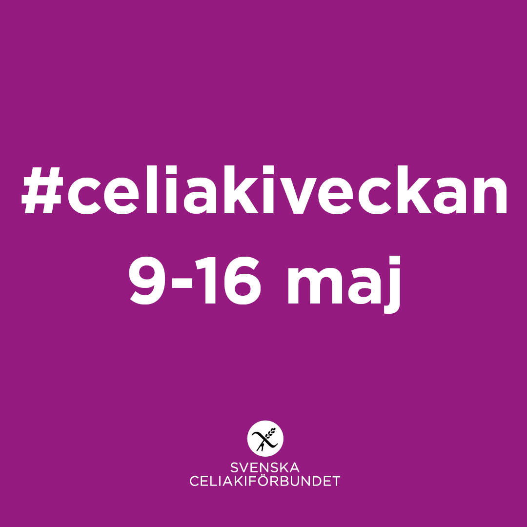 Celiakiveckan - för att sprida kunskap celiaki - Celiakiförbundet ...