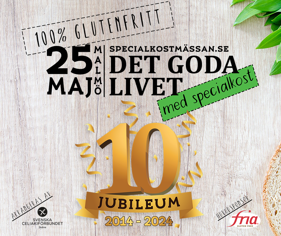 Specialkostmässan - Det Goda Livet i Malmö lördag 25 maj ...